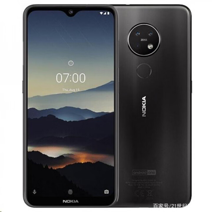 诺基亚（NOKIA）/诺基亚 7.2原生态安卓拍照4800万像素双摄学生原装智能手机 黑色_4+64G_双卡 128GB_4G通官方标配中国 ...