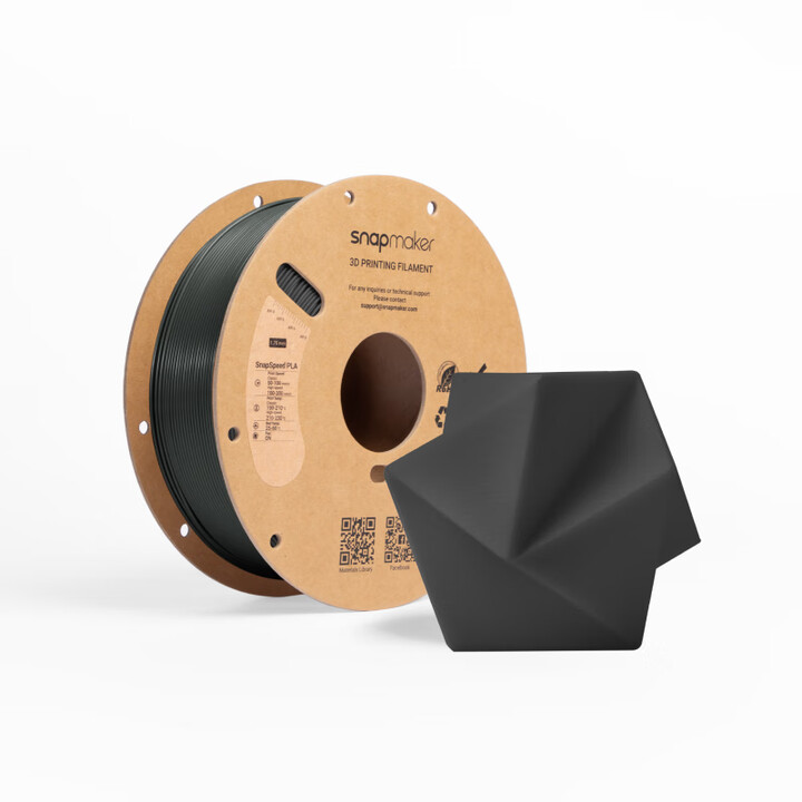 【SNAPMAKERU1(适用RFID自动识别)/Artisan/J1s/2.0】SNAPMAKER快造3D打印耗材RFID版高速黑色 ...