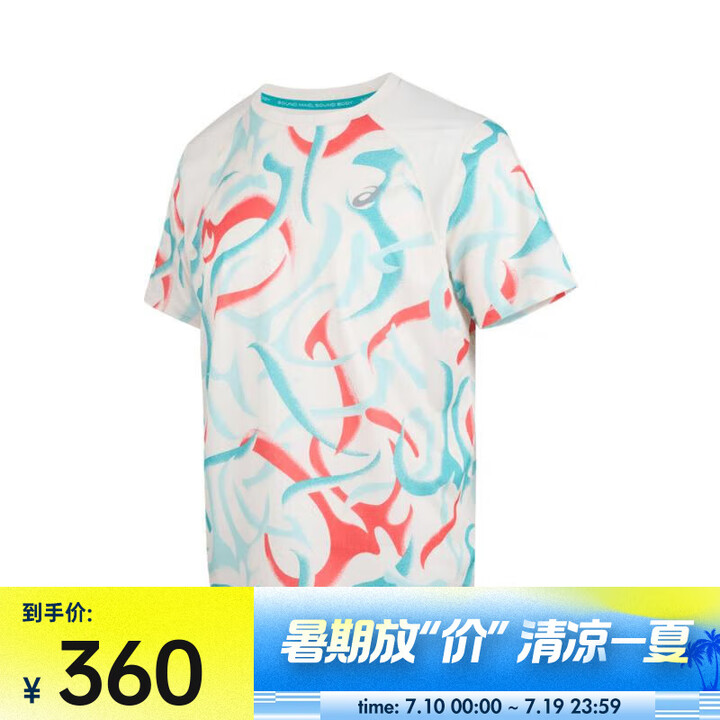 亚瑟士（ASICS）2025年男式跑步短袖T恤 2011D092-200 L【图片 价格 品牌 报价】-京东