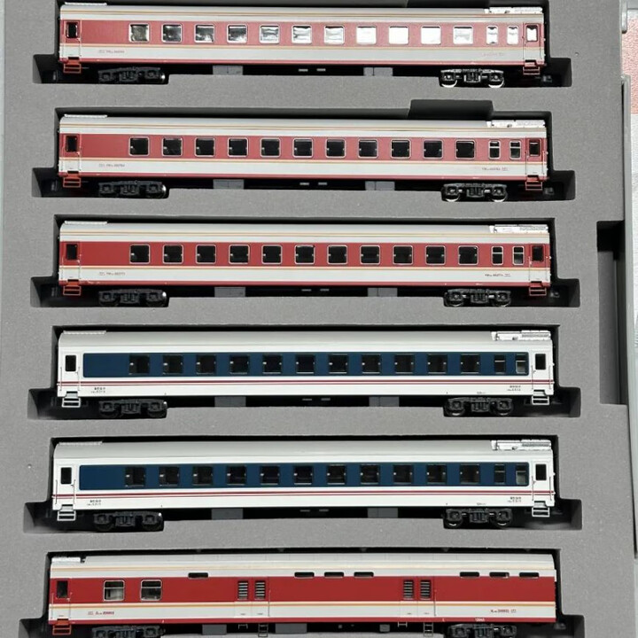 Kunter N比例1:160 原色涂装YZ25G YW25G客车模型 12-1462A 6节基本组【图片 价格 品牌 报价】-京东