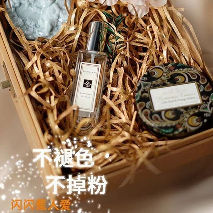 【拉菲草】礼盒填充物碎纸丝条屑絮铺垫草装饰材料包装纸 30g/袋 香槟色30g/袋【图片 价格 品牌 报价】-京东