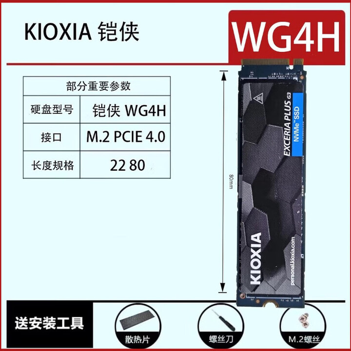 铠侠（Kioxia）NVME M.2系列RC10 RD20东芝 XG8 BG3 2242 拆机固态硬盘 铠侠SD10 1T【图片 价格 品牌 报价】-京东
