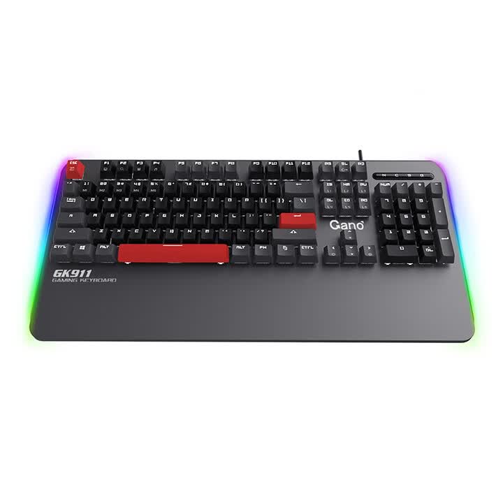 哥诺（GANO）哥诺GK911重金属机械键盘 吃鸡LOLDOTA 网吧电竞游戏键盘 GK911【冷酷银 LK青轴手感】【图片 价格 品牌 报价】-京东