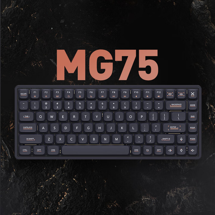 IQUNIX MG65系列矮轴机械键盘无线三模适配Mac平板办公超薄游戏 MG75 夜游黑 轻羽轴【图片 价格 品牌 报价】-京东