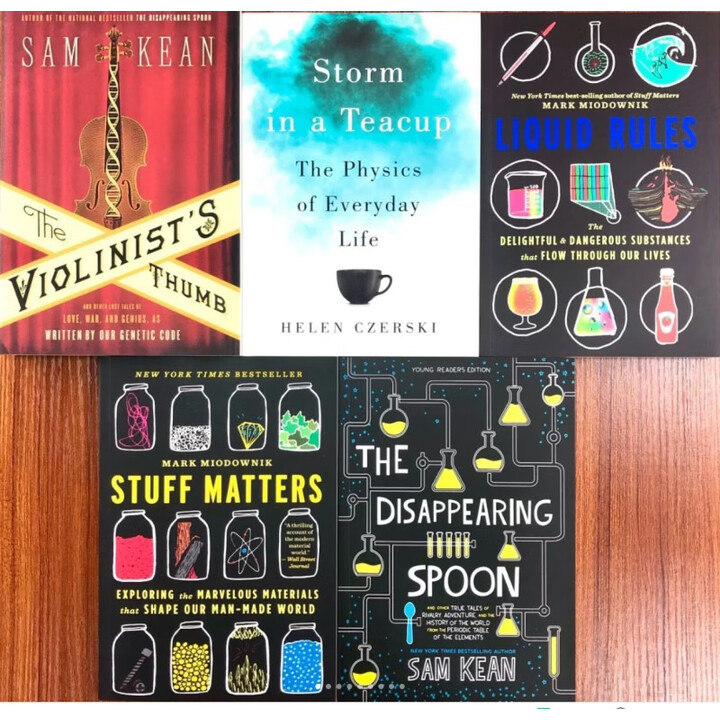 《电子版不退换】Stuff Matters等《迷人的科学系列》5册英文音频有》【摘要 书评 试读】- 京东图书