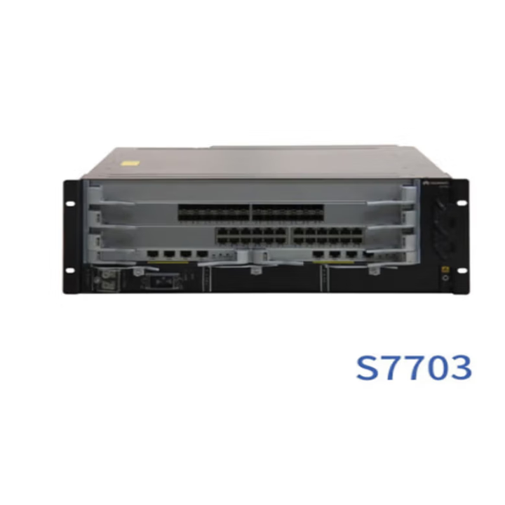 【华为S7703】华为（HUAWEI）数通智选 S7703 框式一体化千兆核心交换机 48千兆光 48千兆电口板卡套装 双电源【行情 报价 ...