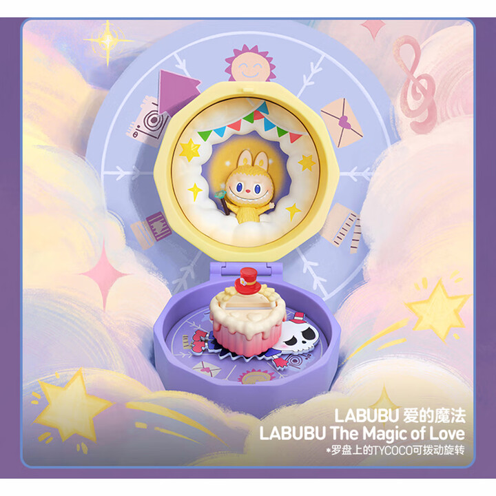 正版 浪漫指尖系列4场景手办盲盒SP DIMOO潮流星星人手办摆件玩具 浪漫指尖 【LABUBU 爱的魔法】【图片 价格 品牌 报价】-京东