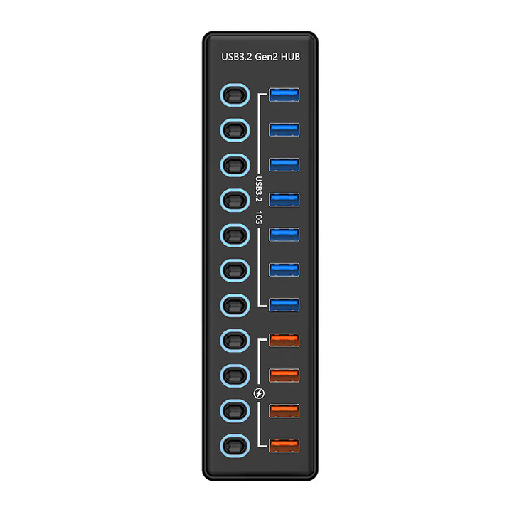 USB3.2扩展器 Gen2 集线器笔记台式本电脑10Gbps高速分线器带开关 0.3m 4口10bps老款 不带电源【图片 价格 品牌 报价】-京东