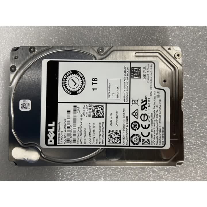 戴尔易安信原装DELL 2.5 SATA 1 6 Gbps 7.2K 服务器硬盘 ST1000NX0443 8DN1Y【图片 价格 品牌 报价】-京东