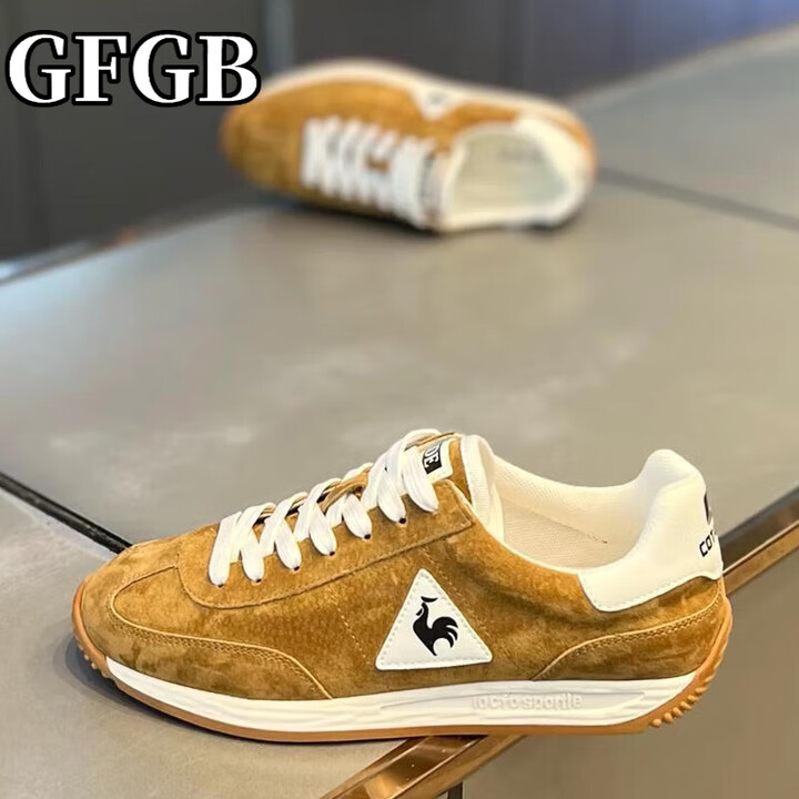 GFGB品牌轻奢男鞋2025秋冬季新款阿甘鞋男百搭皮面休闲子男运动鞋男 驼色 【高端男鞋】 42 【皮鞋码】【图片 价格 品牌 报价】-京东