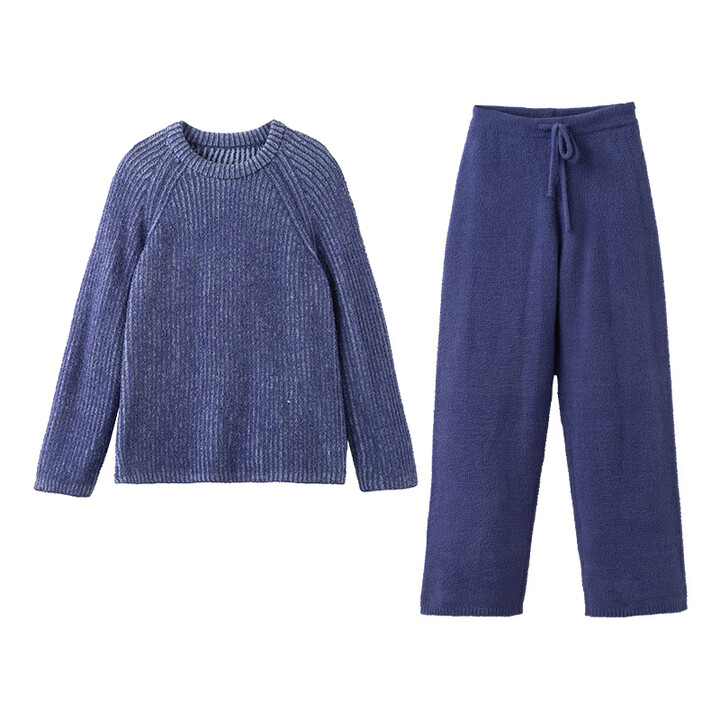 猫人（MiiOW）睡衣女男冬季结婚本命年红色情侣款保暖加厚新婚喜庆大红家居服 【男圆领长袖长裤】蓝色 XL【图片 价格 品牌 报价】-京东