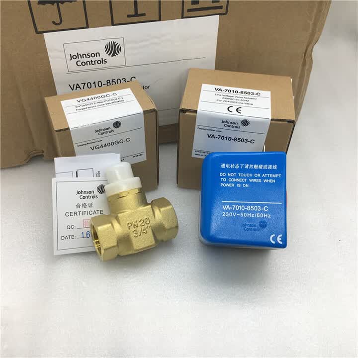 江森电动二通阀 3/4“DN20 Johnson VA7010执行器+DN20阀体_一套【图片 价格 品牌 报价】-京东