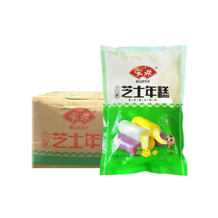 三色芝士年糕500g20包多彩夹心拉丝韩式辣炒年糕条火锅食材 三色芝士年糕500g*20包整箱【图片 价格 品牌 报价】-京东