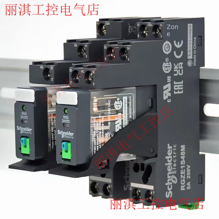 施耐德小型中间接口继电器Rxg22Bd Rxg23Bd Rxg继电器带测试 RXG13BD单品一开一闭(5脚)DC24V【图片 价格 品牌 ...