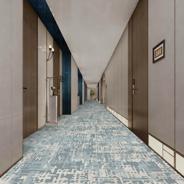 欣饰台球厅地毯会议室定制满铺印花阻燃防火商用桌球室会所酒店地毯 星点08 400cm*25cm 1件 4米固定宽，按平方米拍【图片 价格 品牌 ...