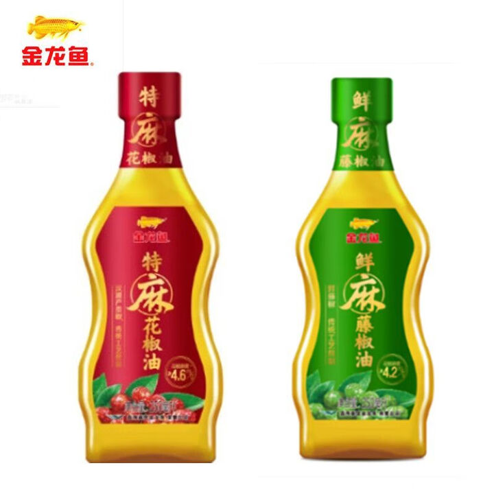 金龙鱼特麻花椒油250ML加鲜麻藤椒油250ML传统工艺 金龙鱼特麻花椒250+藤椒250【图片 价格 品牌 报价】-京东