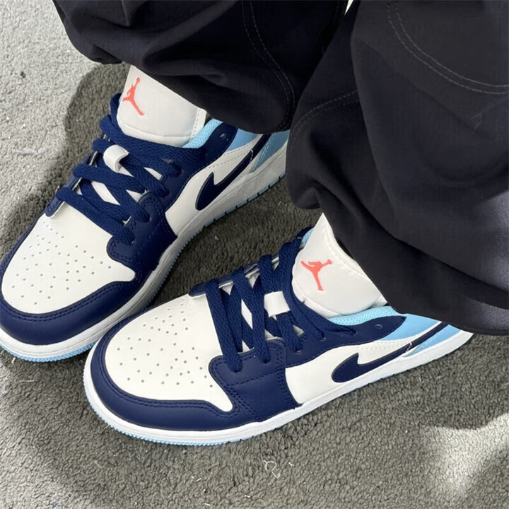 耐克（NIKE）男鞋女鞋情侣板鞋 26春季新款AJ1低帮运动鞋百搭耐磨休闲鞋篮球鞋 553560-149/553558-149蓝白情侣AJ ...
