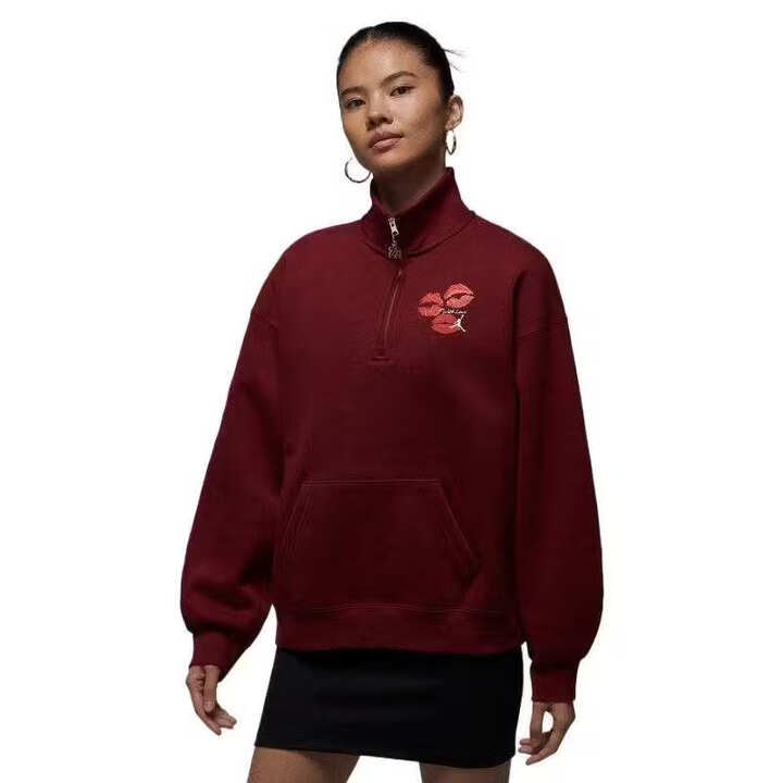 耐克（NIKE）女装 时尚潮流简约百搭运动休闲套头立领卫衣IR0110-677 IR0110-677 M【图片 价格 品牌 报价】-京东