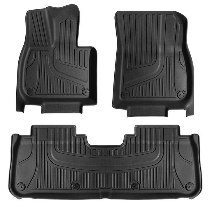 企诺专用于奥迪a4l脚垫tpe全包围主驾驶09-25款原装车用全套汽车地毯 TPE全车+美尼斯毯【厚1公分 顶奢更舒适】 奥迪a4l注塑tpe ...