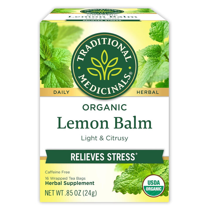 美国Traditional Lemon Balm 柠檬香蜂草茶包 无咖啡因 16包/盒【图片 价格 品牌 报价】-京东