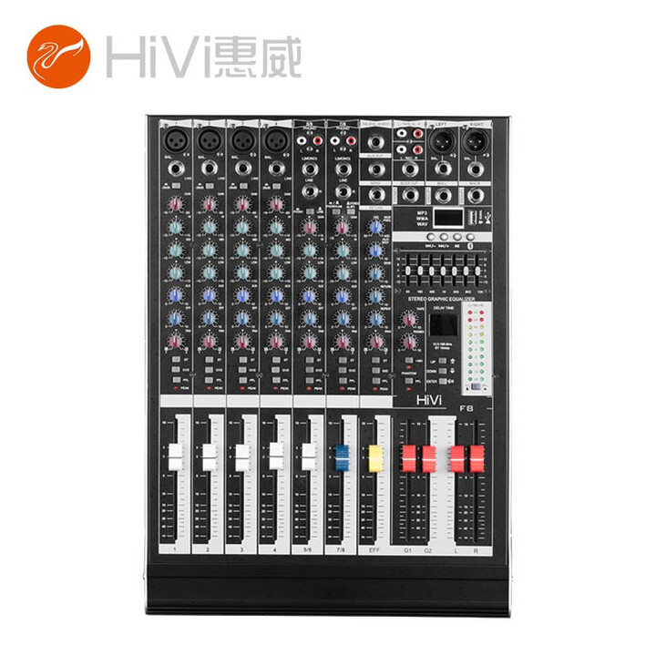 惠威（HiVi）F系列调音台专业8路12路16路调音台 F8【图片 价格 品牌 报价】-京东