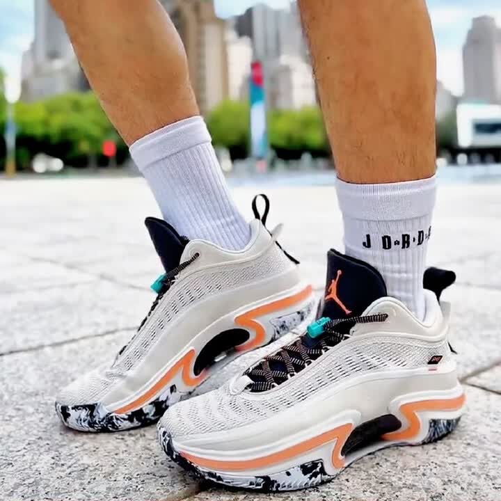 耐克（NIKE）AIR Jordan AJ36 PF运动实战篮球鞋 DA9053 米白DH0832-160 40【图片 价格 品牌 报价】-京东
