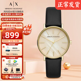 阿玛尼（ARMANI EXCHANGE）阿玛尼手表女士女表休闲商务石英腕表欧美 生日新年礼物送女友 玫瑰金钢带 ax5901【图片 价格 品牌 ...