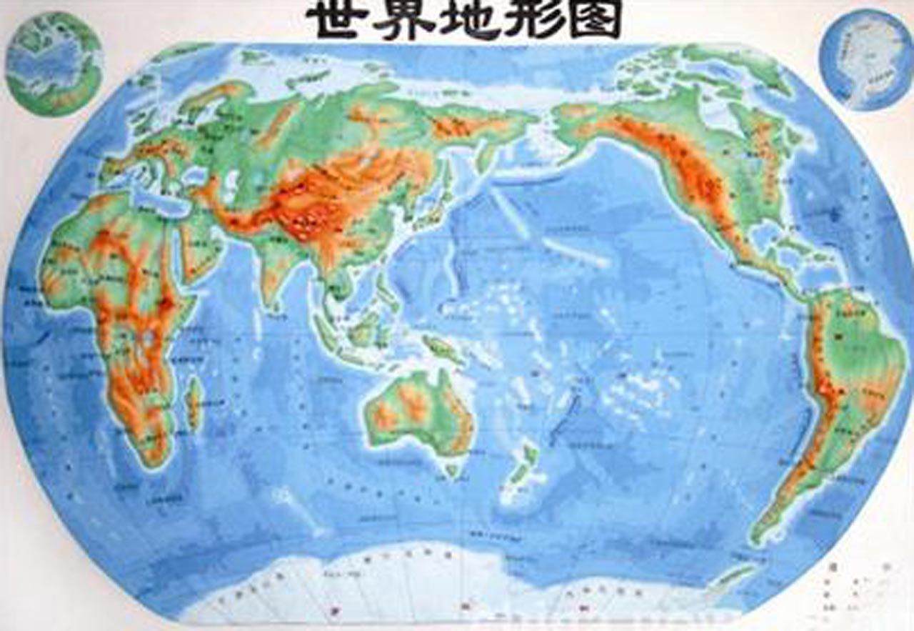 世界地形地貌-千图网